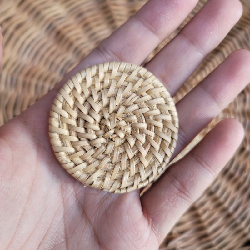 Native Fashion Earings rattan round 50mm | Shopee Philippines