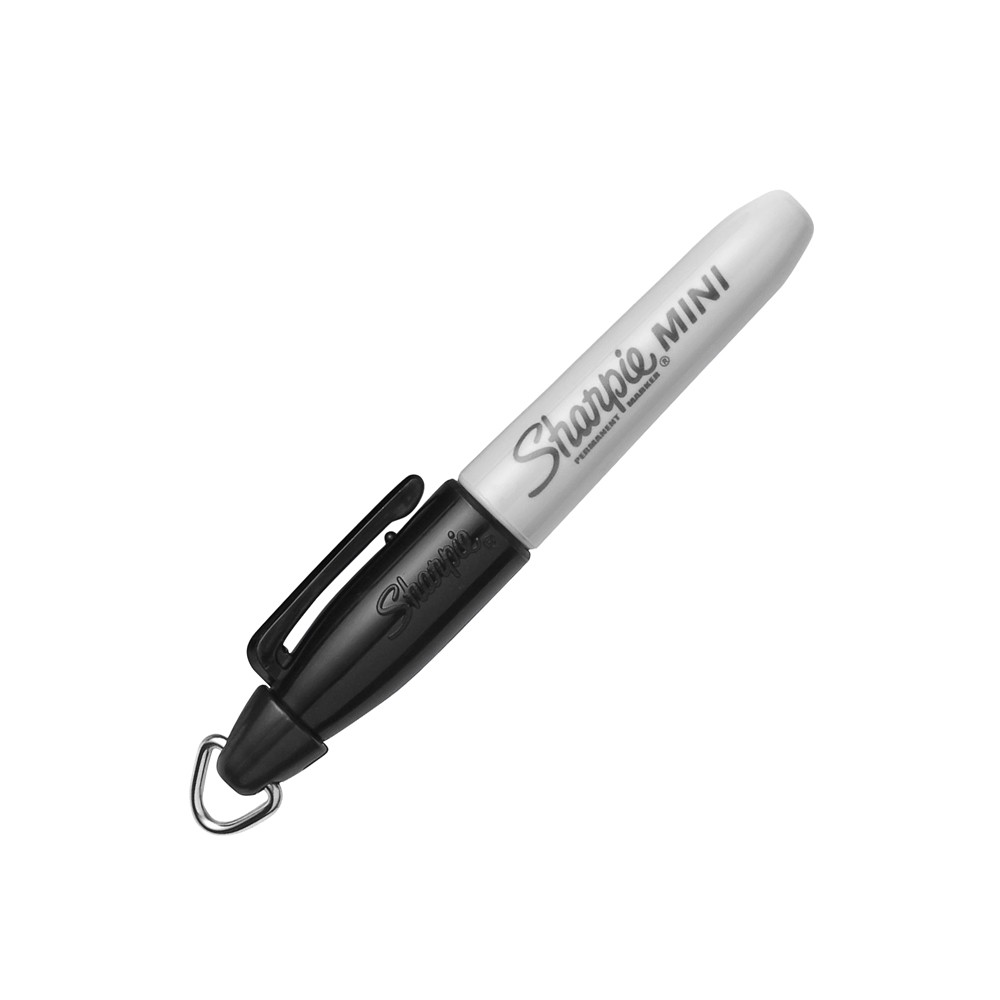 Sharpie Mini Markers multi-material oil brush pen with hanger - Black ...