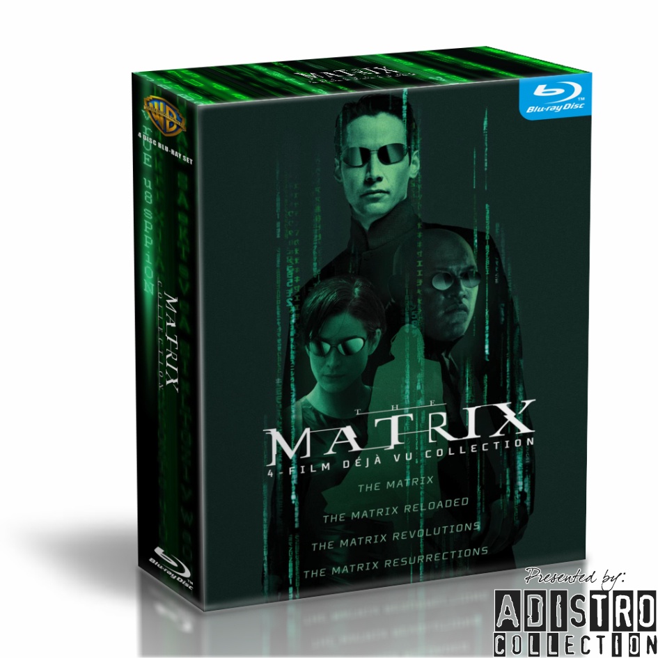 THE MATRIX Blu-Ray Film BOX SET COMPLETE Edition | Shopee Philippines