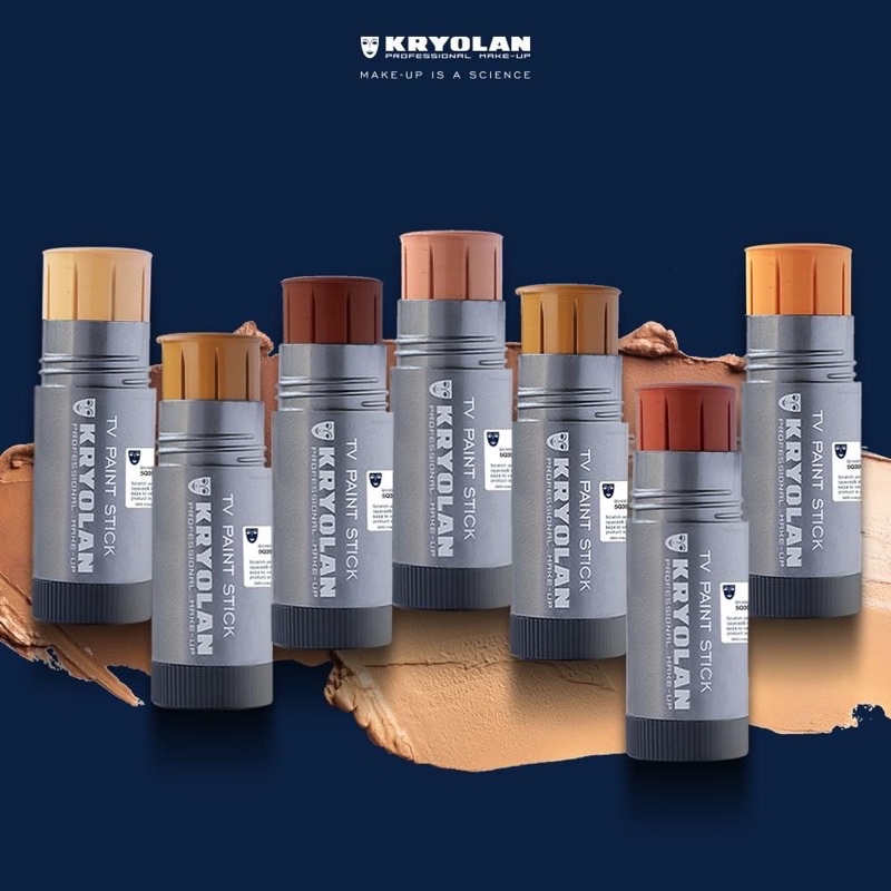 Kryolan Professional Makeup Tv Paint Stick Authentic 25gms Full Size ...