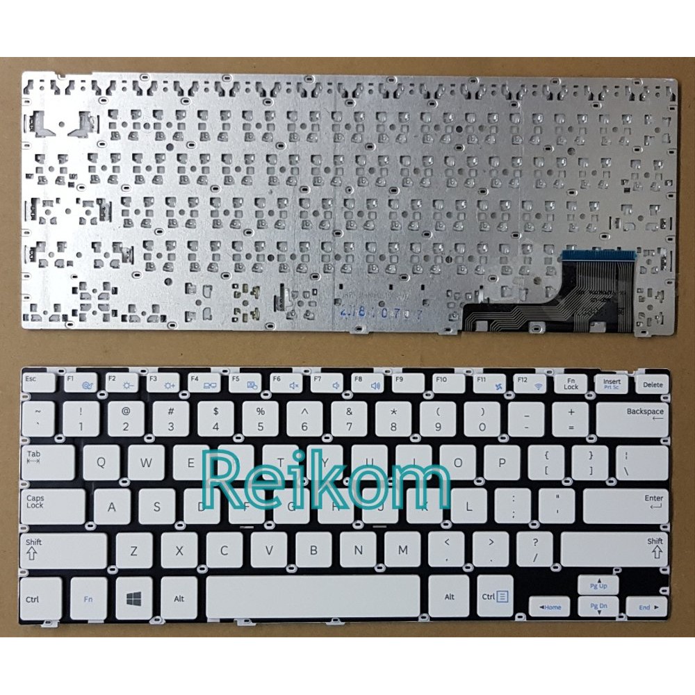 Laptop Keyboard Notebook Samsung Np905 Np905s3g Np915 Np915s3g White ...