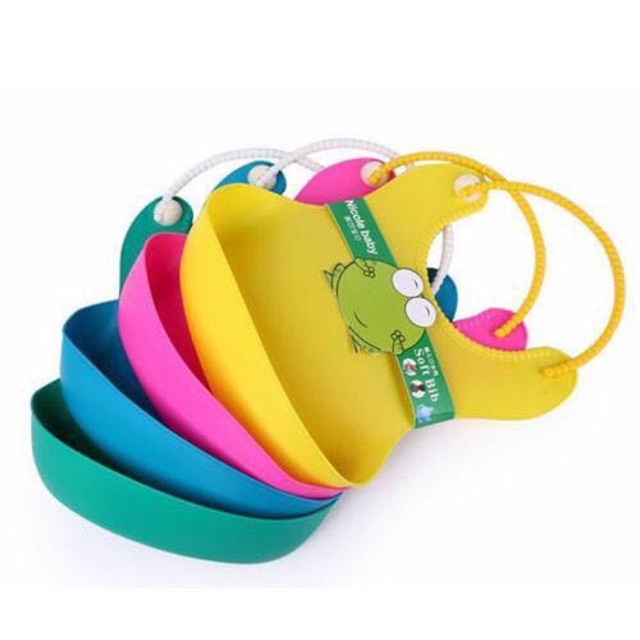 Nicole baby Soft Bib PLASTIC Bib | Shopee Philippines