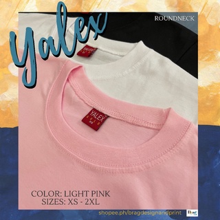 YALEX Light Pink | ROUNDNECK | Red Label | Plain Shirt | Shopee Philippines