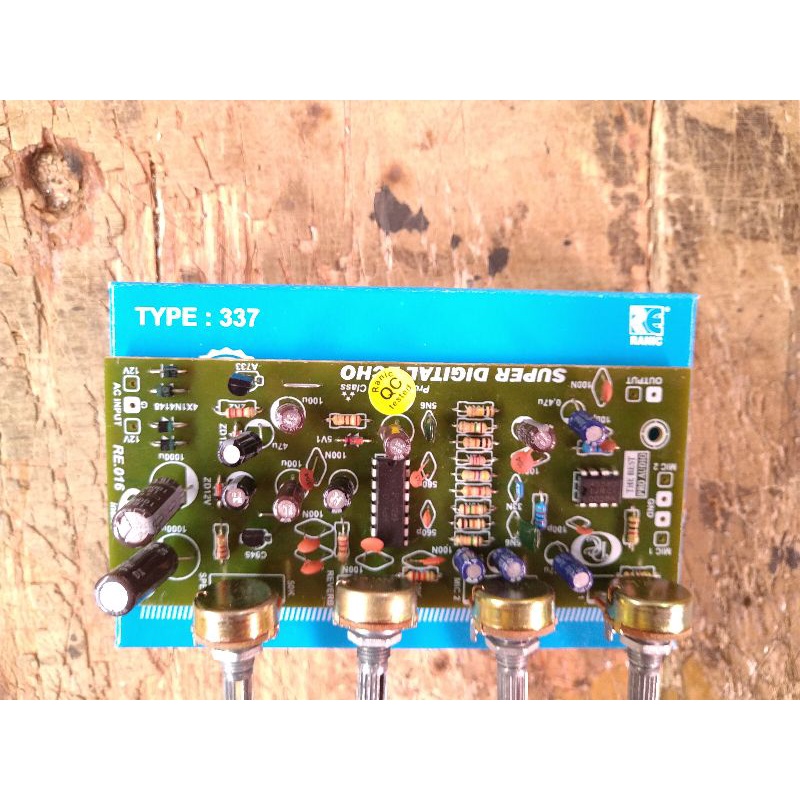 Super digital echo Kit 2 mic plus regulator (337) | Shopee Philippines