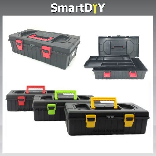 Double Layer PVC Plastic Multipurpose Tool Box | Shopee Philippines