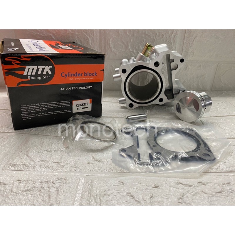 MTK cylinder block click125 57 mm | Shopee Philippines