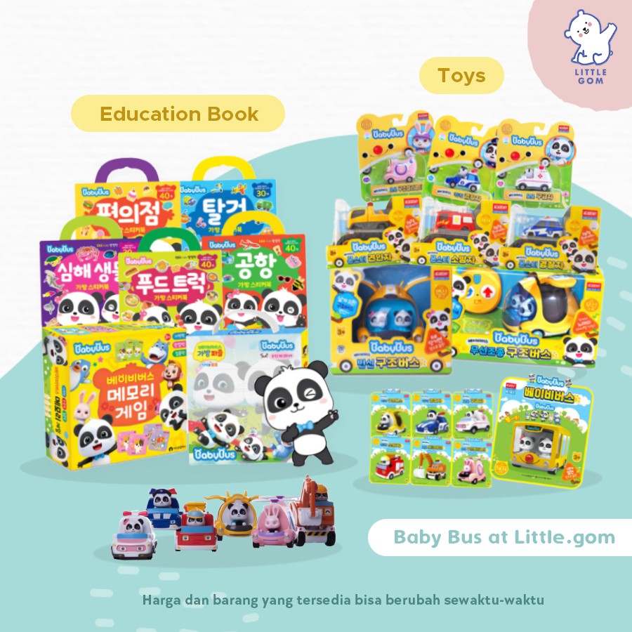 Babybus diecast Toys, bus, remote plane original korea | Shopee Philippines