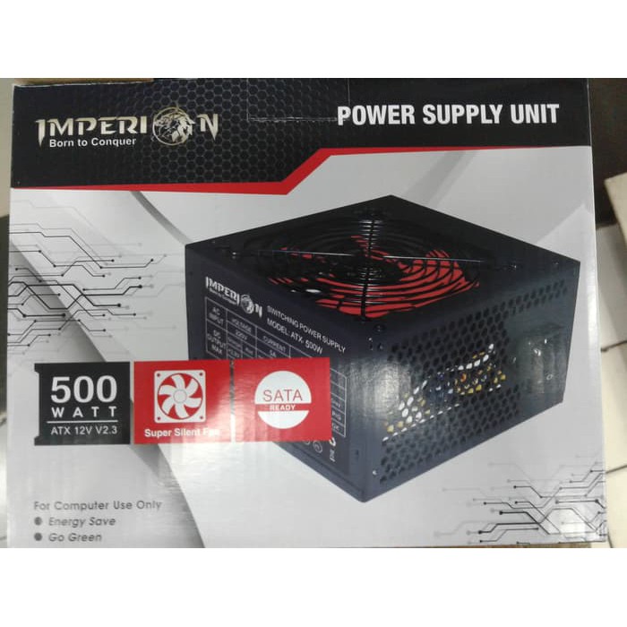 Imperion Gaming Power Supply/PSU 500W | Shopee Philippines