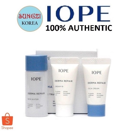 IOPE Derma Repair Simple Trial Kit (3 Items) | Shopee Philippines