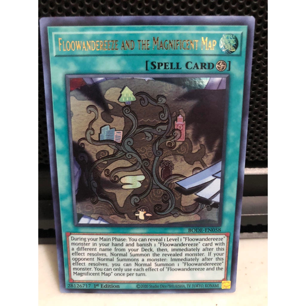 Floowandereeze and the Magnificent Map - BODE-EN058 - Ultra Rare 1st ...