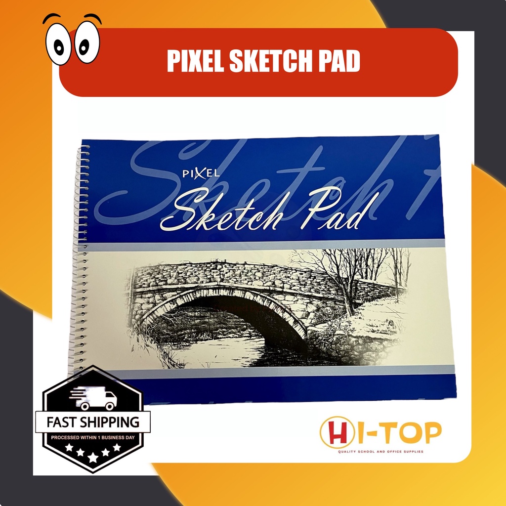 Sketch Pad Big Sold per Ream (20 pcs) l Pixel l 9" X12"l 20 Sheets l ...