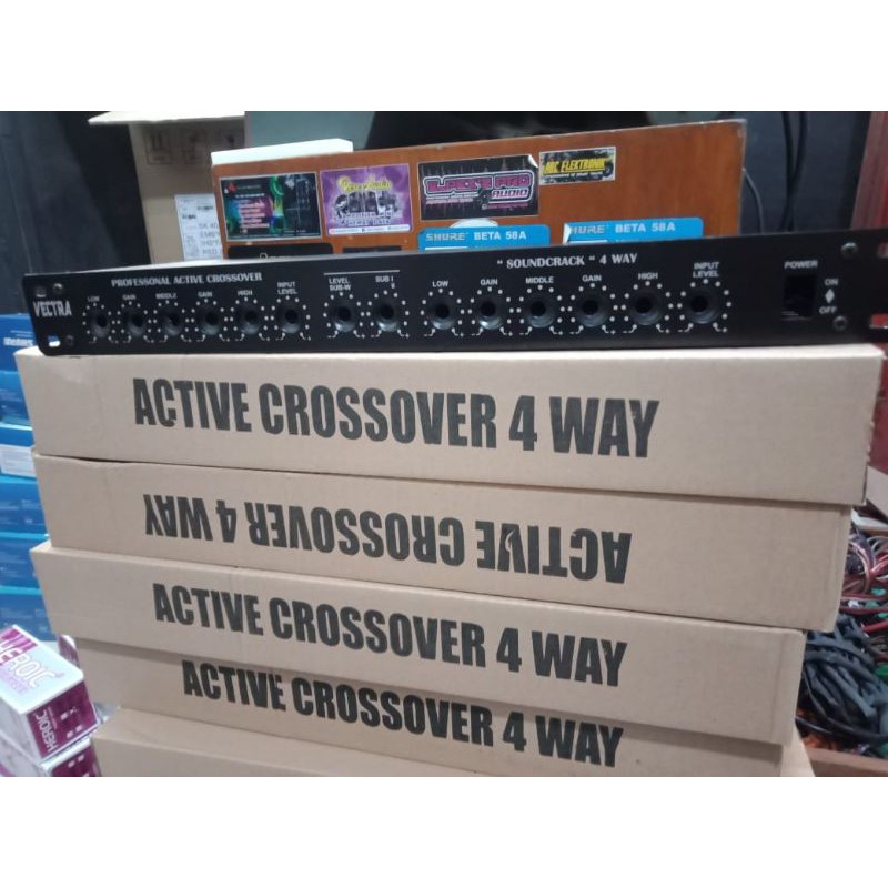SUPER THICK 4 Way Active crossover Box | Shopee Philippines
