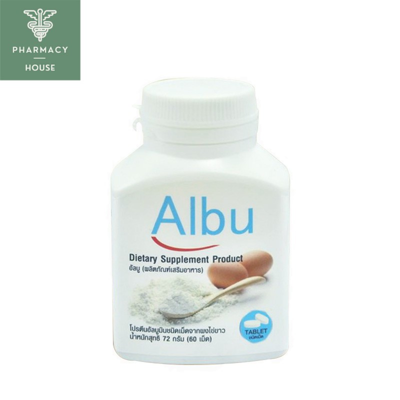 Albu Egg White Powder 60 Tablets | Shopee Philippines