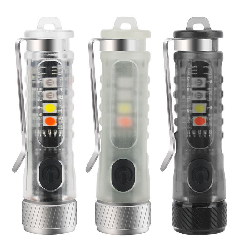 XPG2 LED Mini Flashlight Keychains UV 395nm Waterproof Pocket Torch ...