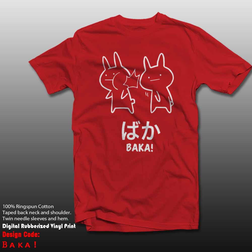 Gifo Shopee Anime Baka! Shirt | Shopee Philippines