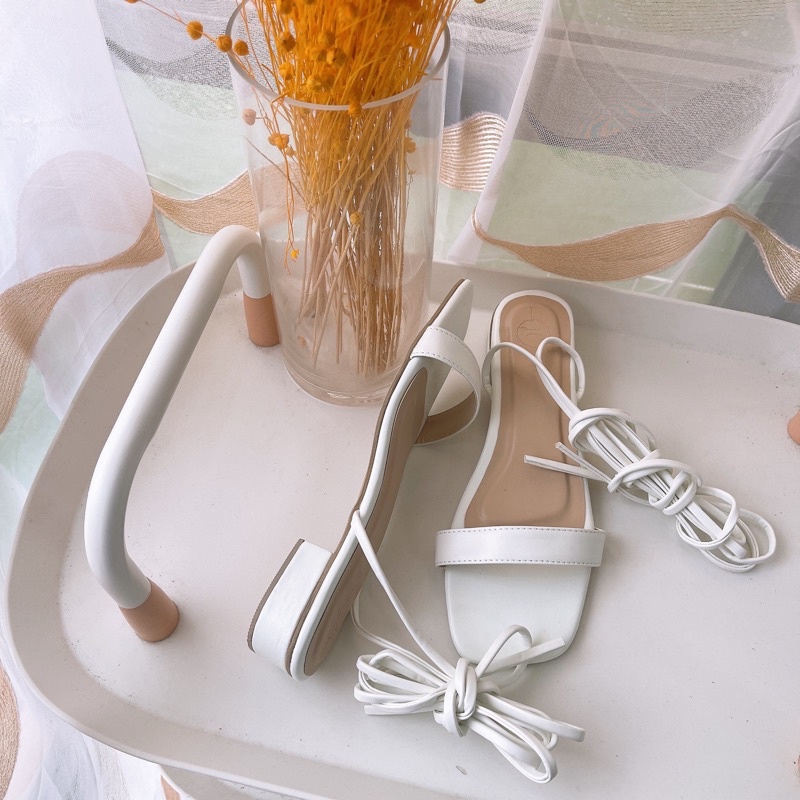 JL.Stella 1” heels Lace up Sandals Gladiator 100 Quality Liliw Made ...