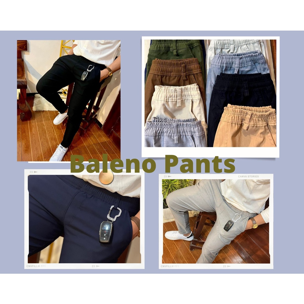 BALENO PANTS FOR MEN ! GOOD QUALITY VERY COMFORTABLE TO WEAR. | Shopee ...