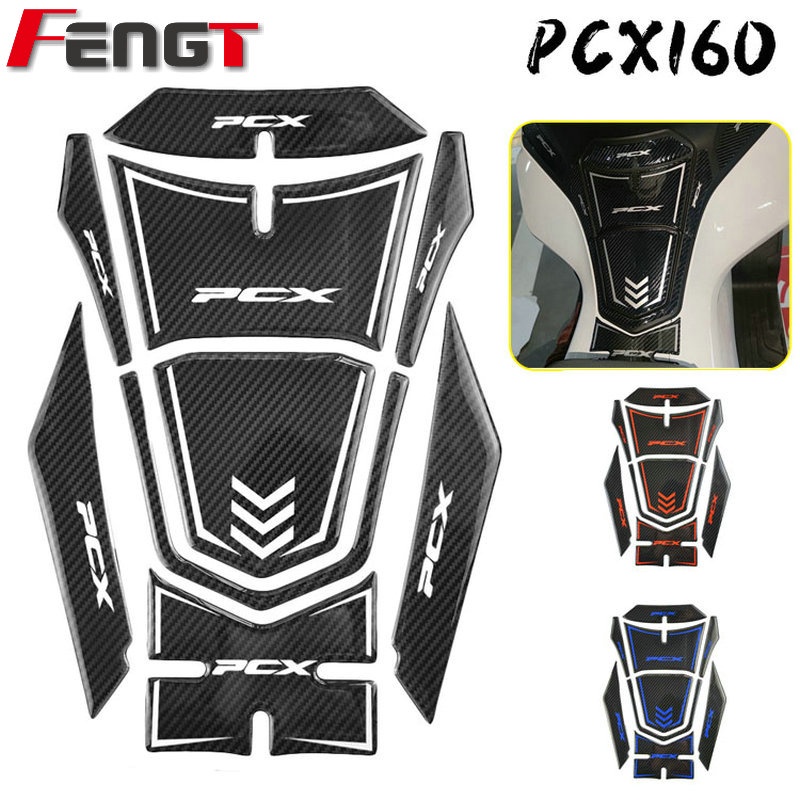 Fit for Honda PCX 160 PCX160 2020-2021 Resin Tank Pad Sticker Set for ...