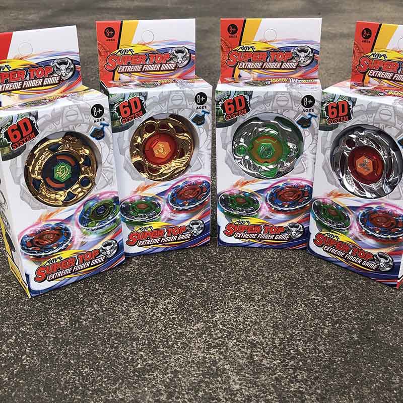 Compact Metal 4d6d Fusion Masters Beyblade With Led Light Launcher ...