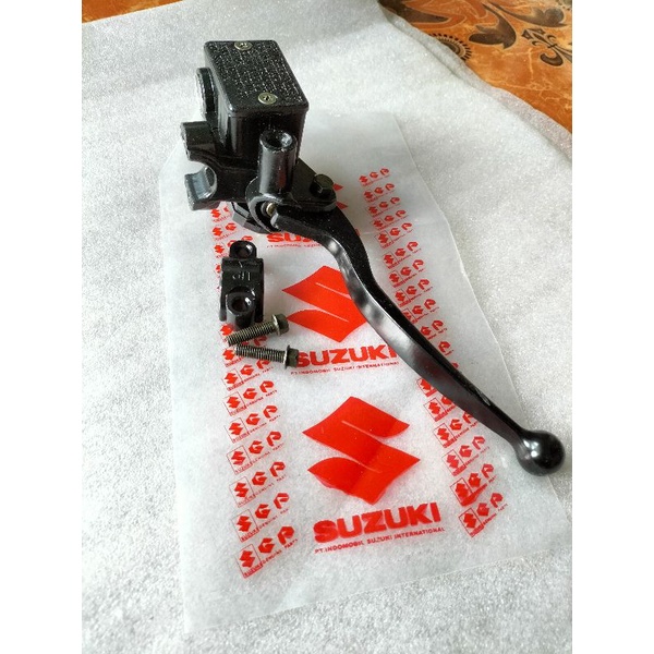 Brake master Assy old smas Shogun new Shogun 125 brake master and brake ...