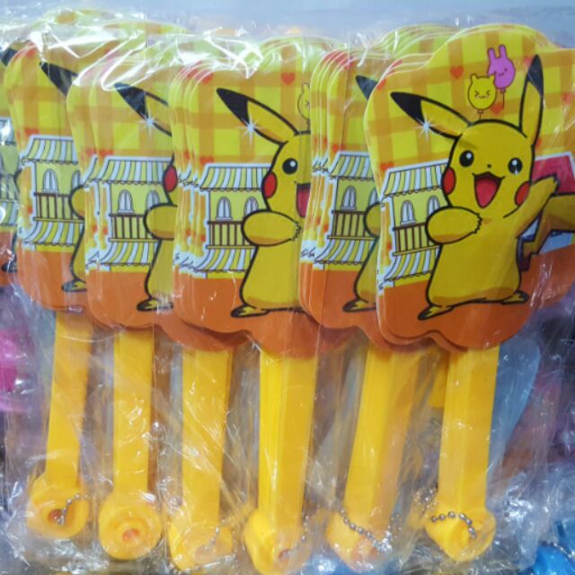 FOLDING FANS (12s): POKEMON / PIKACHU | Shopee Philippines