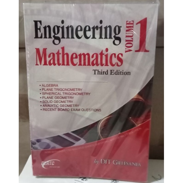 Engineering mathematics vol 1 | Shopee Philippines