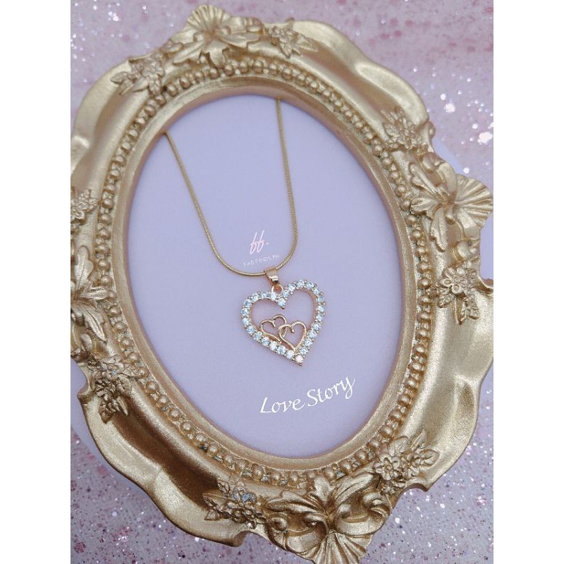Fab | Taylor Swift Inspired Necklace - Love Story (Stainless Steel ...