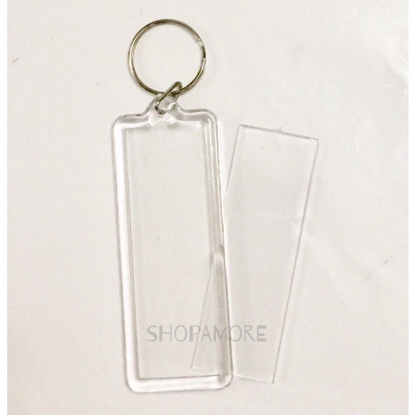 ** Long Rectangle Acrylic Keychain (50pcs/25pcs) | Shopee Philippines