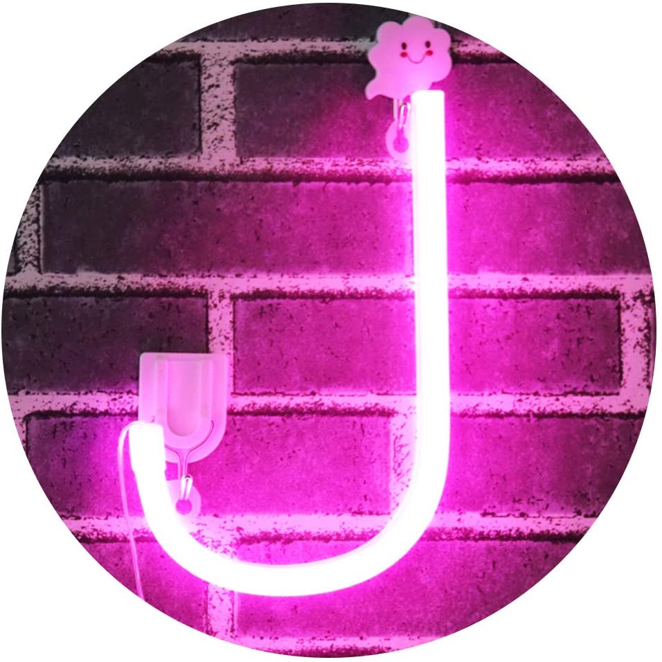 Neon Letter Sign Neon Words LED Alphabet Neon Art Lights Wall Decor ...