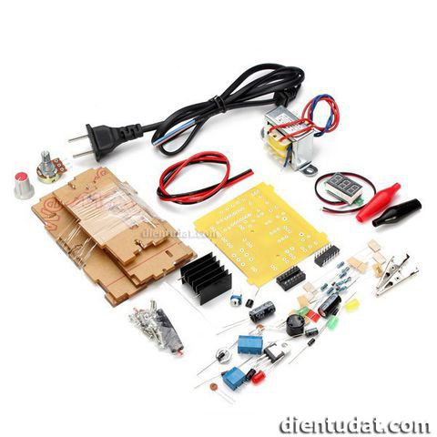 Complete LM317 mini power supply with box - self-assembled | Shopee ...