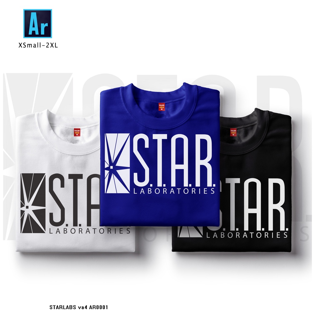 Star Labs Barry Allen The Flash TShirt Vinyl Print Starlabs unisex ...