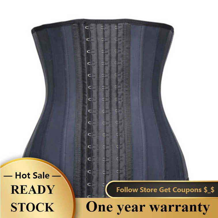 Gurdle Waist For Women ★1 3days Delivery Corset 25 Steel Boned Latex