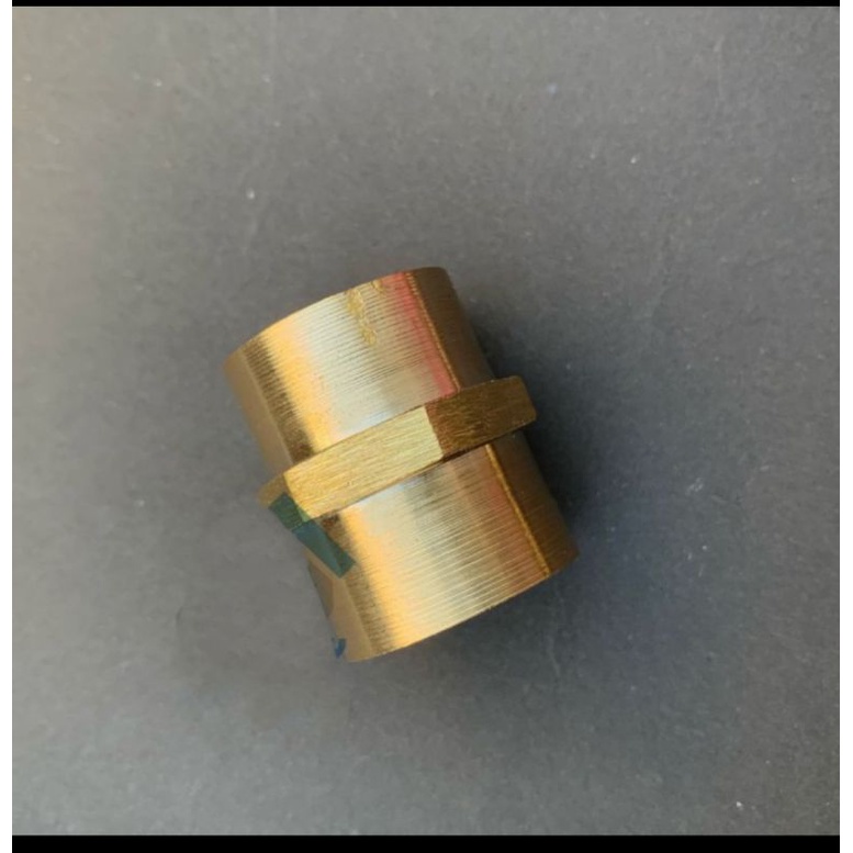 1/2 inch brass thread socket (sock pipe connection valve) | Shopee ...
