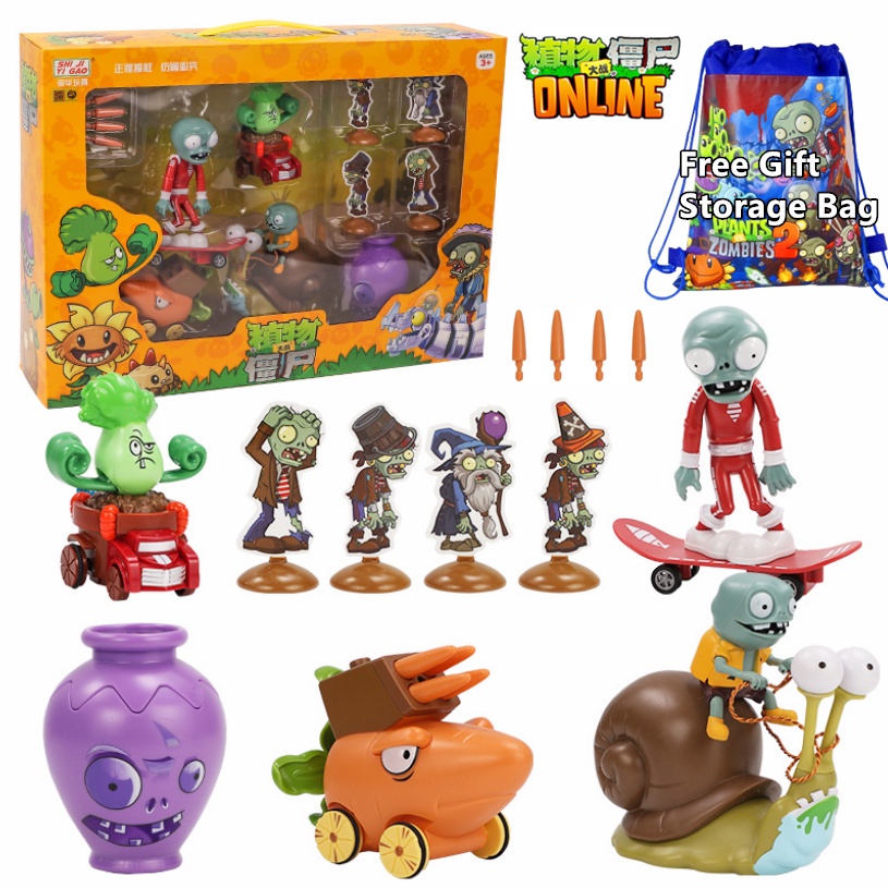 Plants vs. Zombies Toy Electromagnetic Shield Deep Sea Giant Set Snail ...