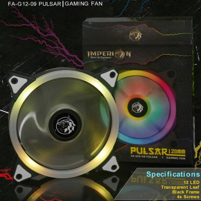 Fan Casing Imperion Pulsar 12cm | Shopee Philippines