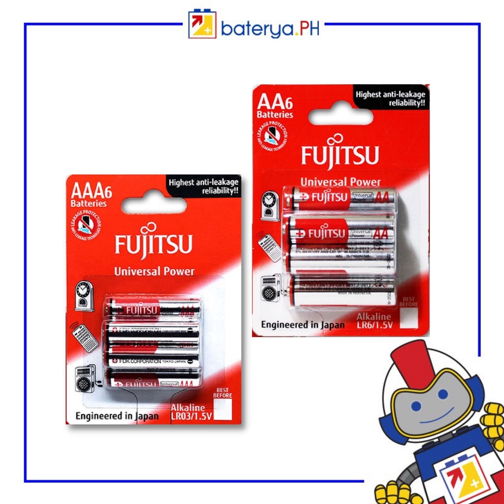 Alkaline AA & AAA Battery | LR-6 (6 Pcs) LR03 (6 PCS) Disposable ...