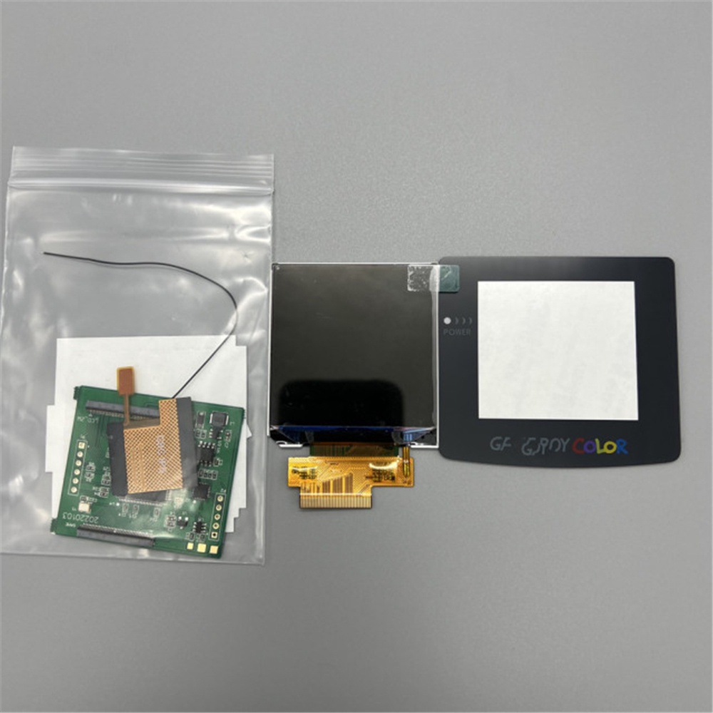 Original 2.45 " LCD Screen for Gameboy Color GBC Main Board Cable High ...