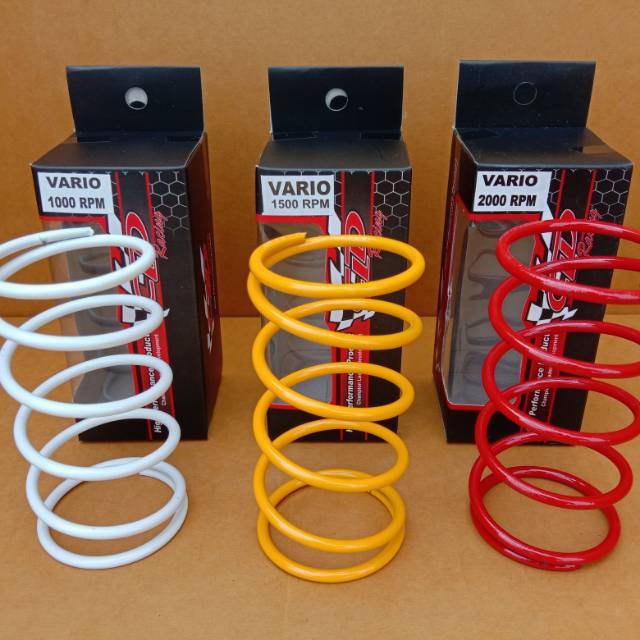 RACING CVT SPRING CLD VARIO110 CARBON 1000-1500-2000 RPM | Shopee ...