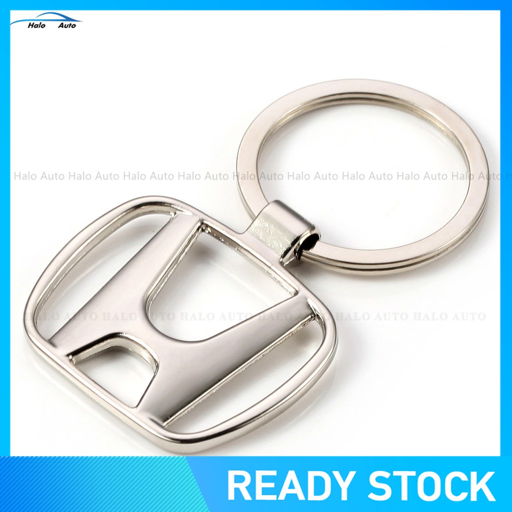 Stainless Steel Metal Honda Car Logo Keychain 3D Key Chain | Shopee ...