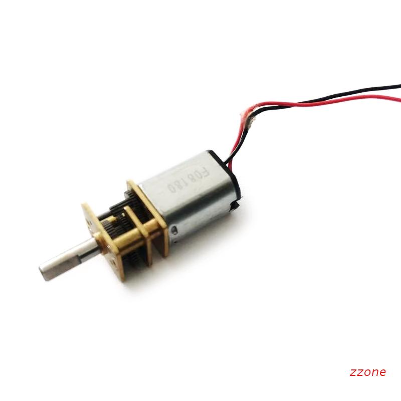 zzz Mini Micro Electric Full Metal Micromotor Gearbox- Gear Robot Motor ...