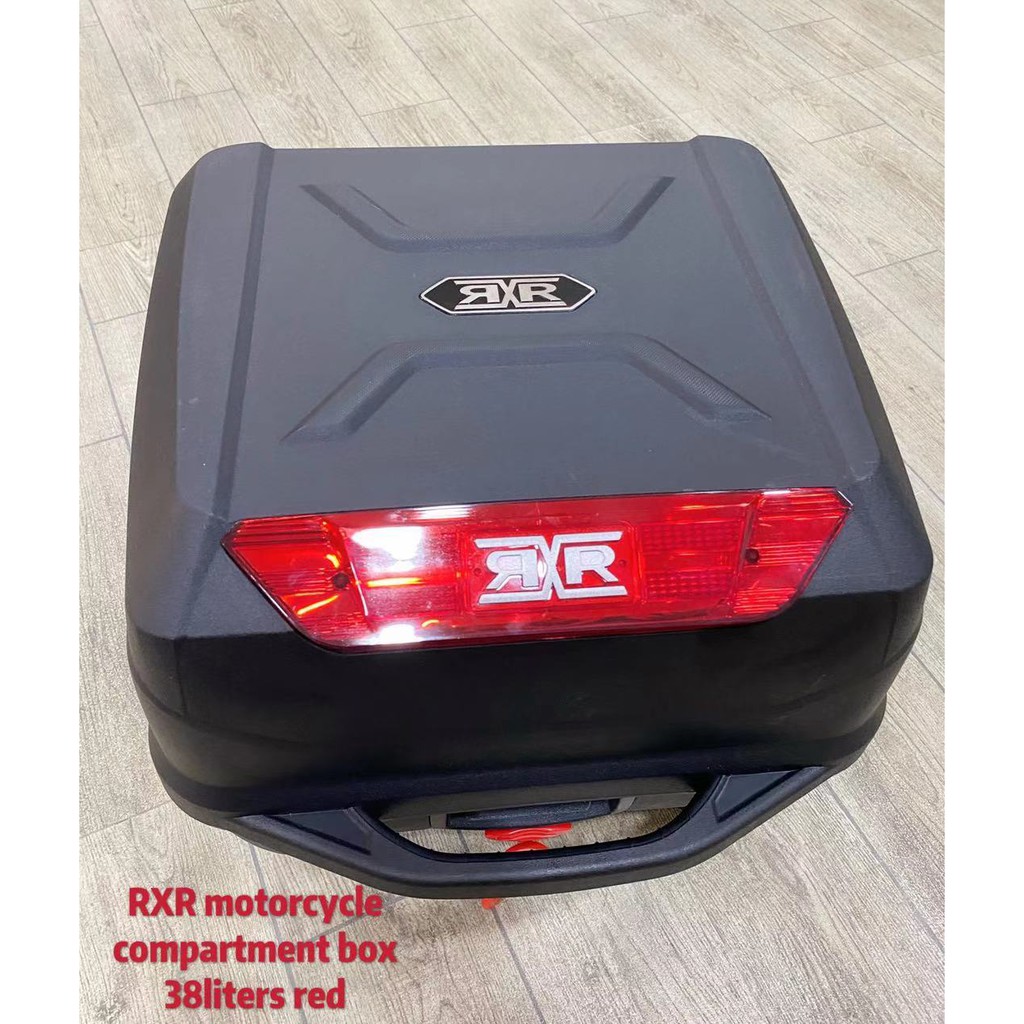 RXR MOTORCYCLE COMPARTMENT DURABLE PLASTIC BOX #668 | Shopee Philippines