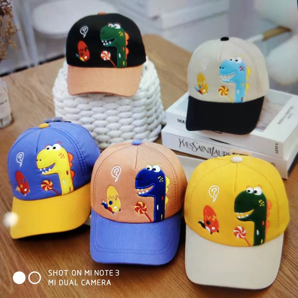 HIGH QUALITY CUTE Dinosaur CAP FOR KIDS | Shopee Philippines
