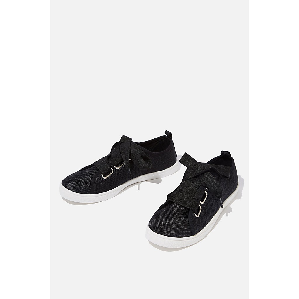 Cotton On / Rubi Lace Sneakers -Penelope Lace Up Plimsoll | Shopee ...