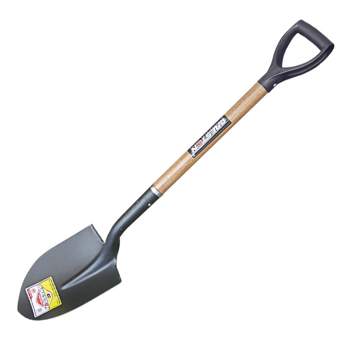CRESTON Round Point Shovel Wood Handle | Shopee Philippines