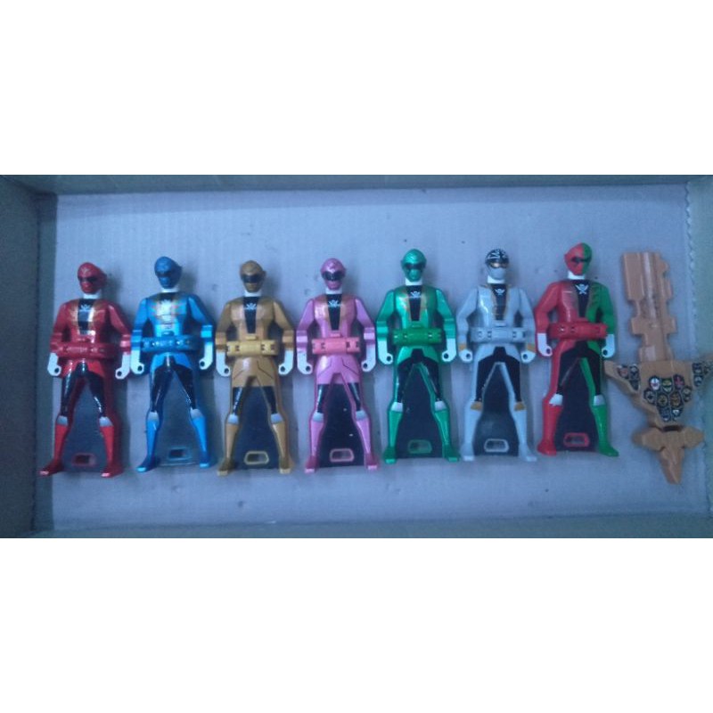 Gokaiger Sentai Keys - Power Rangers Super Megaforce Keys | Shopee ...