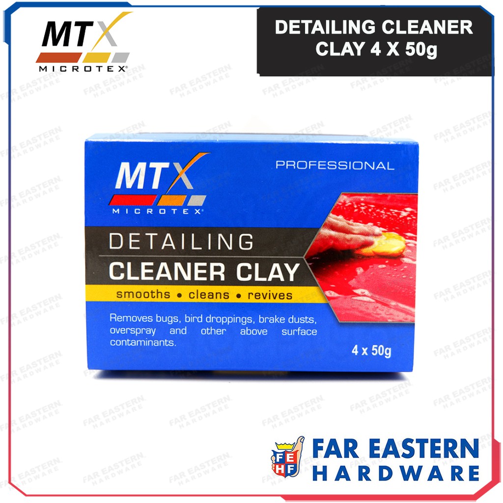 MICROTEX Detailing Cleaner Clay Bar 200g MA-CB200 | Shopee Philippines