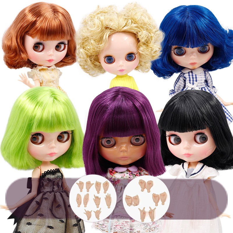 Blythe Doll No 1 White Skin Glossy Face Joint Body 1 6 Bjd Special