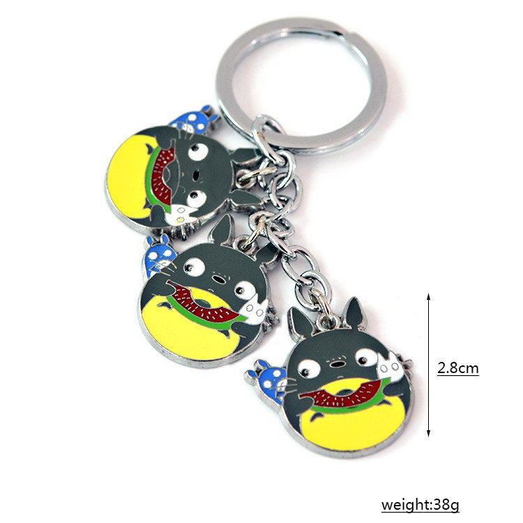 Hayao Miyazaki cosplay Totoro Keychain Anime Peripheral Tonari no ...