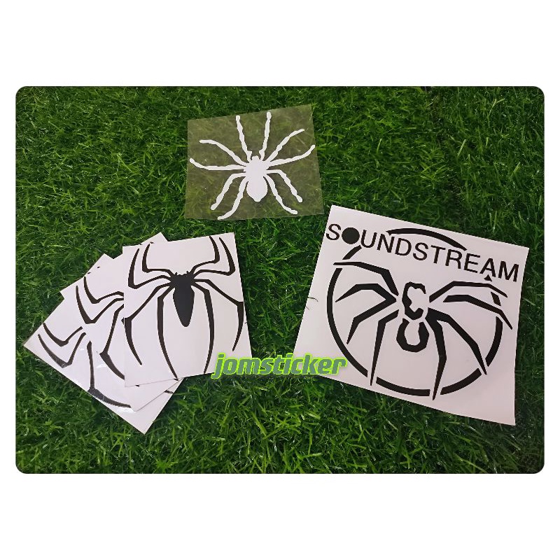 sticker Sound Stream spider(sticker cutting) | Shopee Philippines