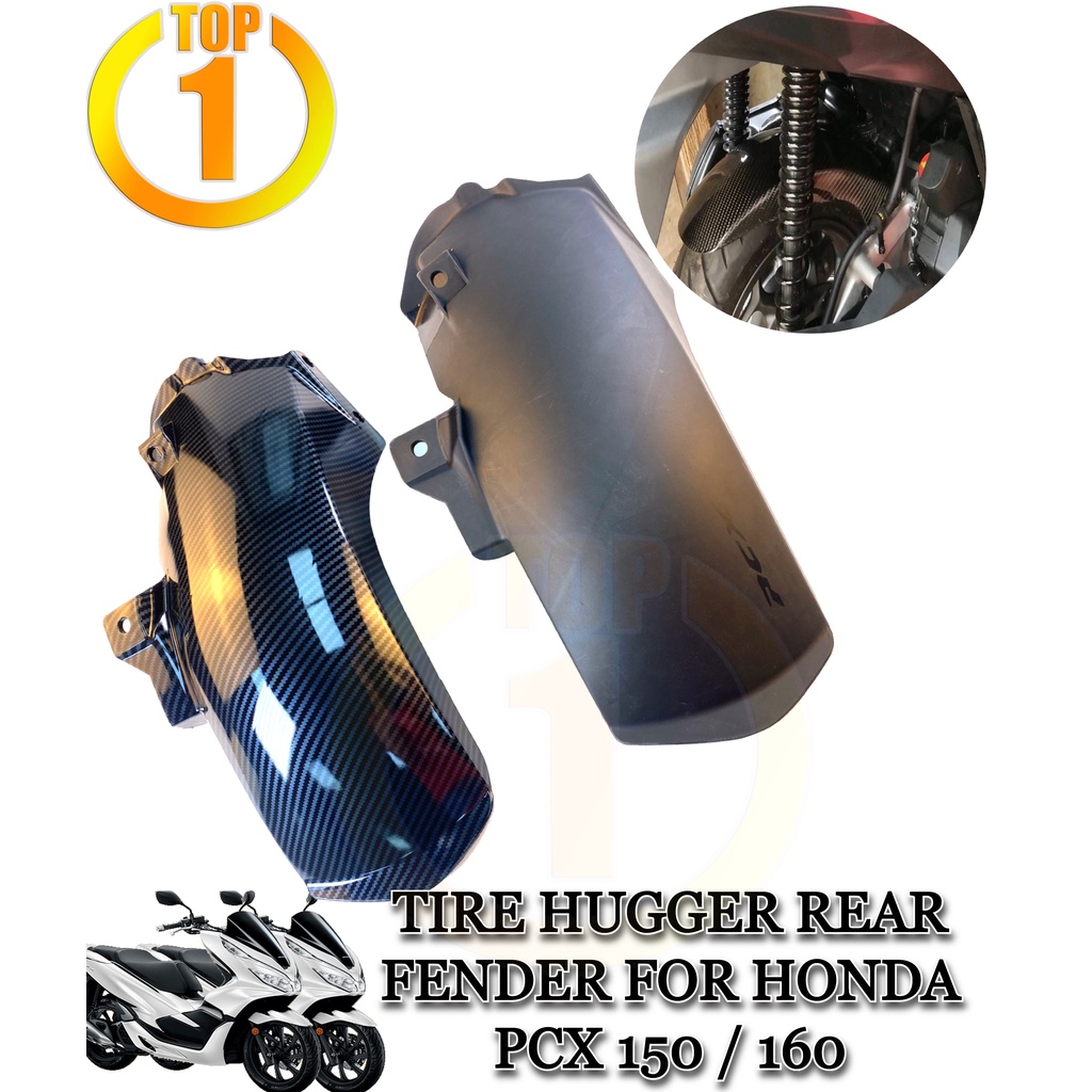 TOP1 Tire Hugger Rear Fender High Quality For HONDA PCX 160 Motorcycle ...